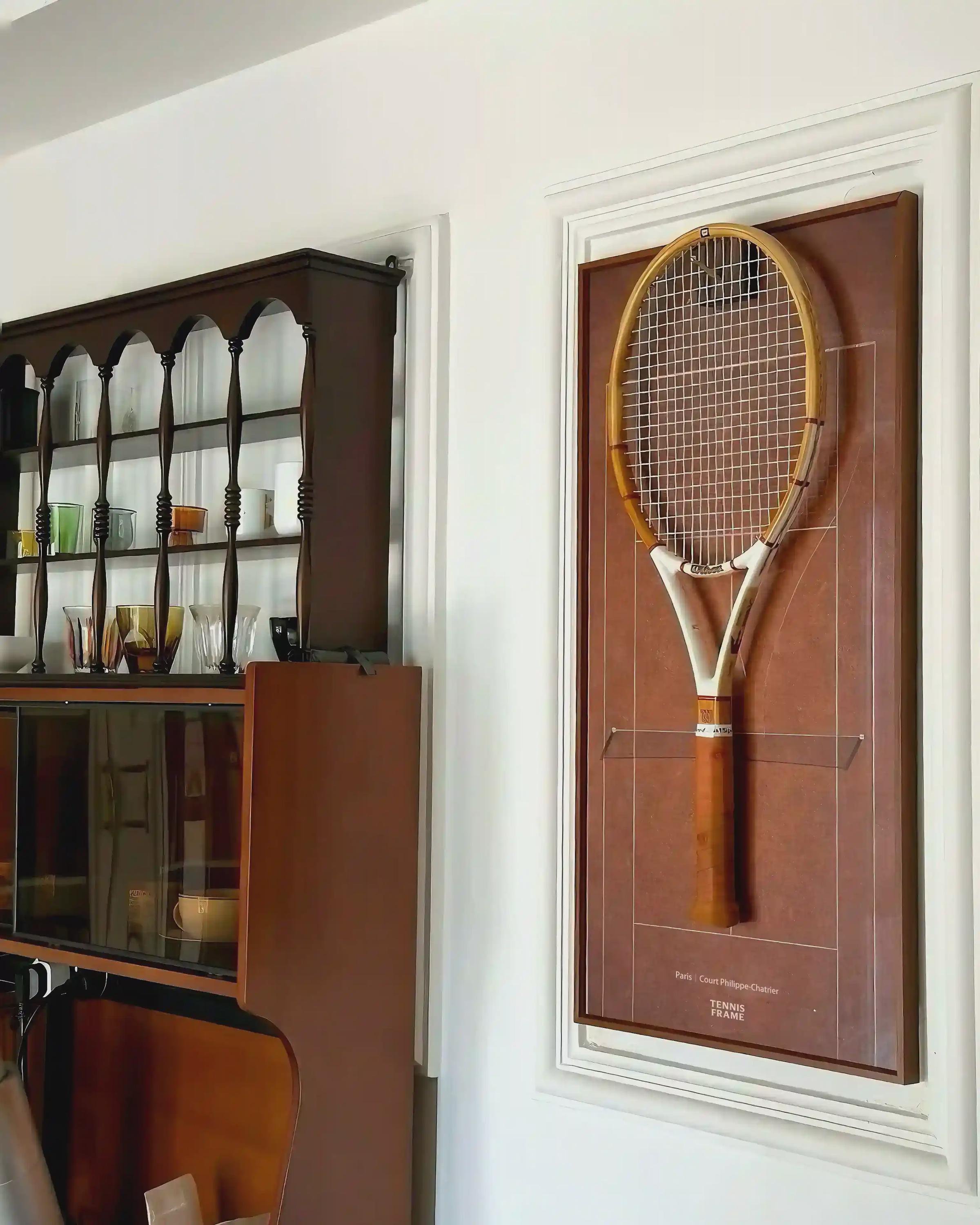 Roland Garros Tennis Frame — A Tribute to the Clay Court - Etsy