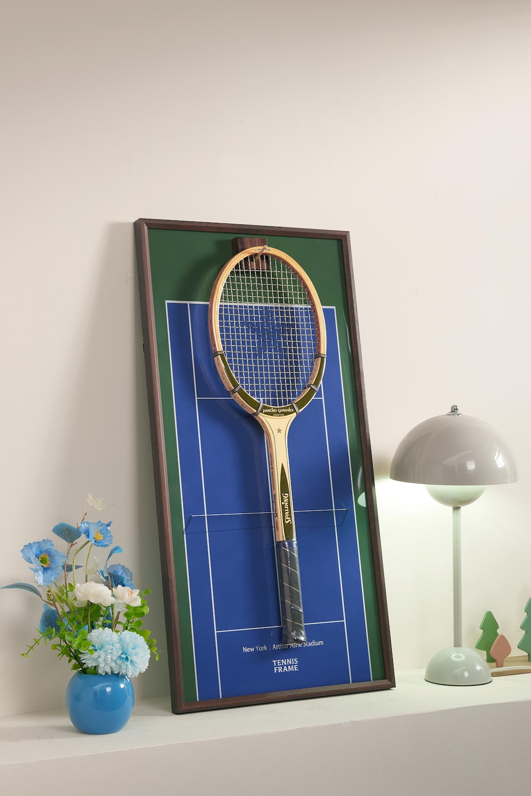 Arthur Ashe Racquet Display | Tennis Frame - Etsy