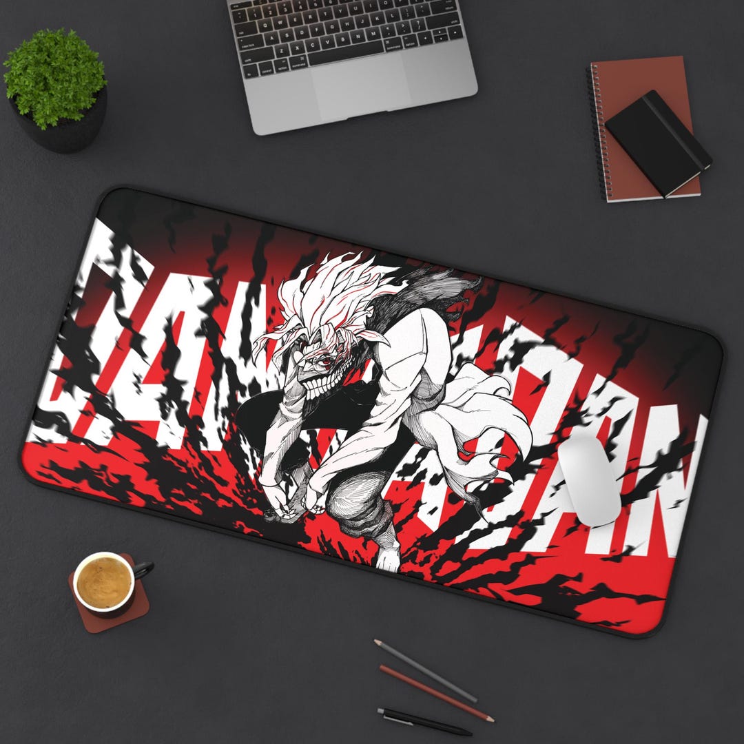 Dandadan X Ken Takakura Anime Dynamic Manga Art Desk Mat | Bold ...