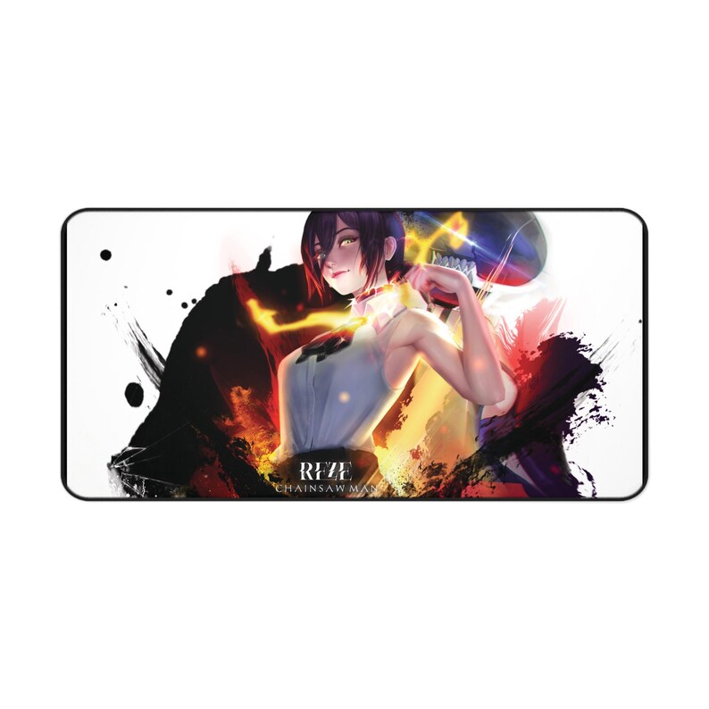 Desk Mat, Reze Arc Chainsawman Movie, Anime Desk Pad, Gaming Mousepad ...