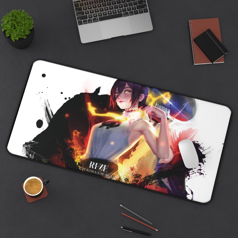 Desk Mat, Reze Arc Chainsawman Movie, Anime Desk Pad, Gaming Mousepad ...