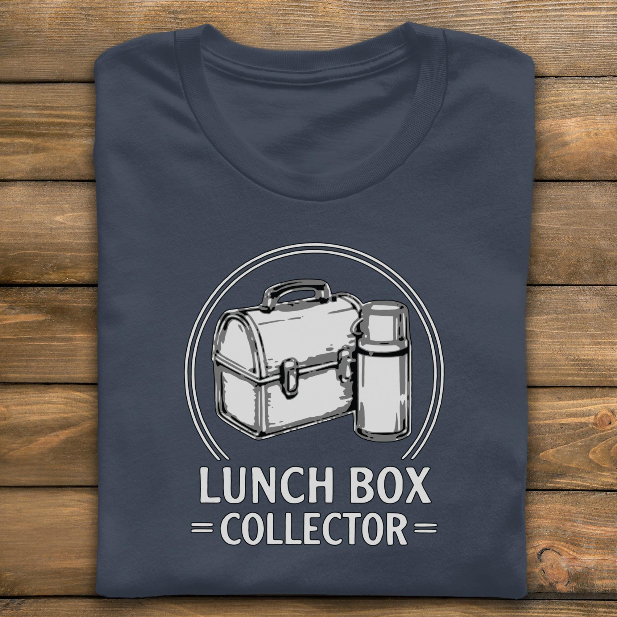 Lunch Box Collector Vintage Tee With Retro Thermos Illustration - Etsy UK