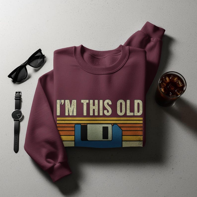 Floppy Disk T Shirt Retro Computer Tee: Vintage Tech Design, Classic ...