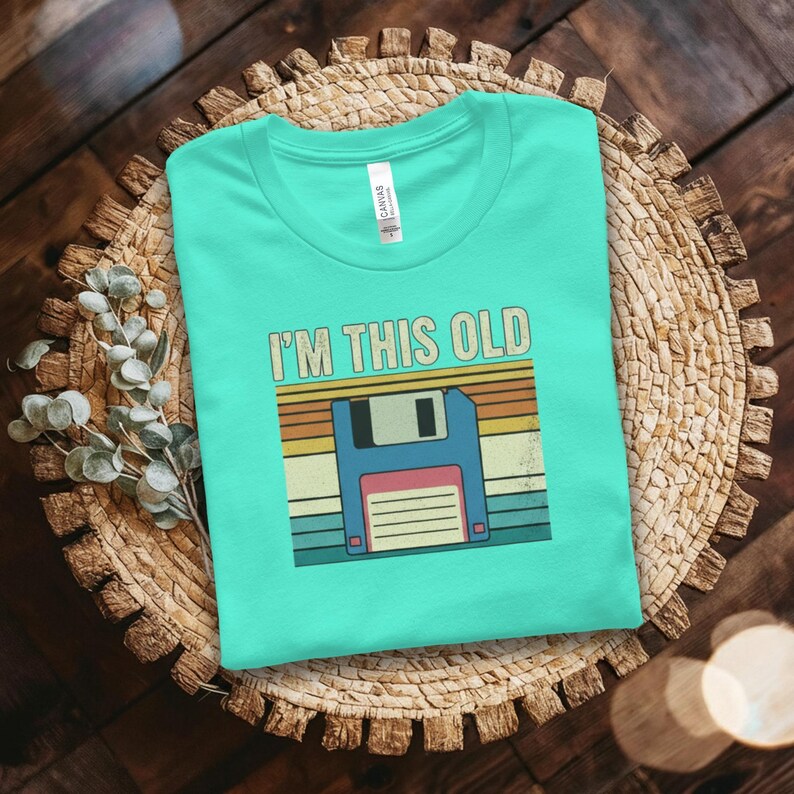 Floppy Disk T Shirt Retro Computer Tee: Vintage Tech Design, Classic ...