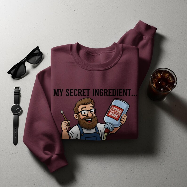 My Secret Ingredient Too Much Glue T-shirt, Funny Modeling Tank T-shirt ...