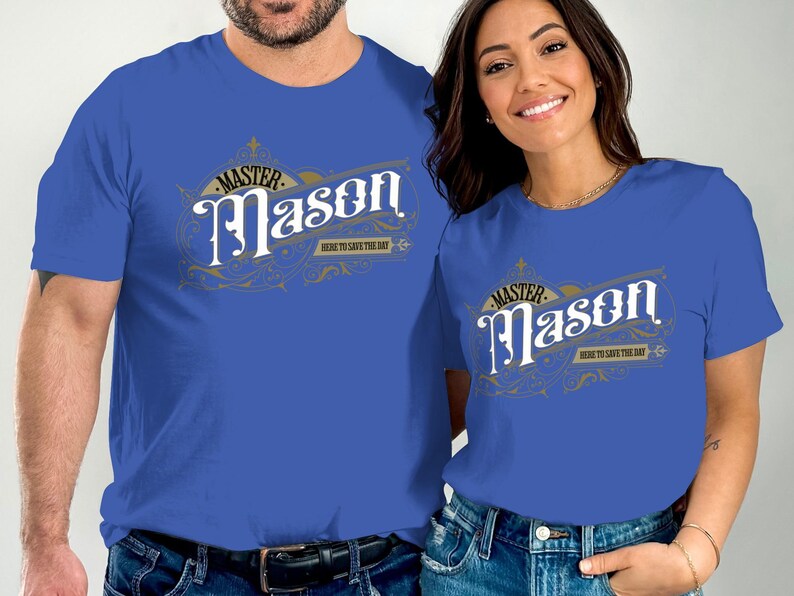 Master Mason T-shirt, Unique Design, Masonic Tee, Gift for Mason ...