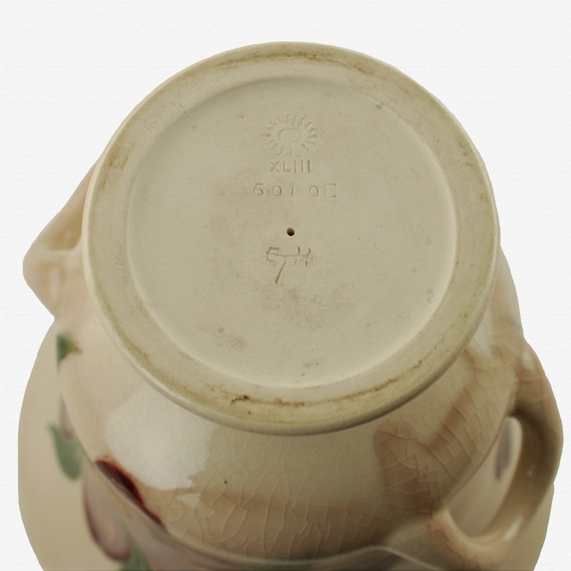 Vintage ET Hurley for Rookwood Pottery Hand Painted Double | Etsy