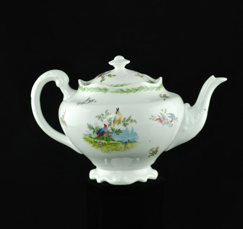 Antique George Jones & Sons Crescent China Three Piece Tea Set | Etsy