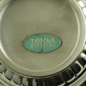 Vintage Towle Sterling Silver 5.5" Bon Bon Dish, Candy Dish, Nut Dish ...