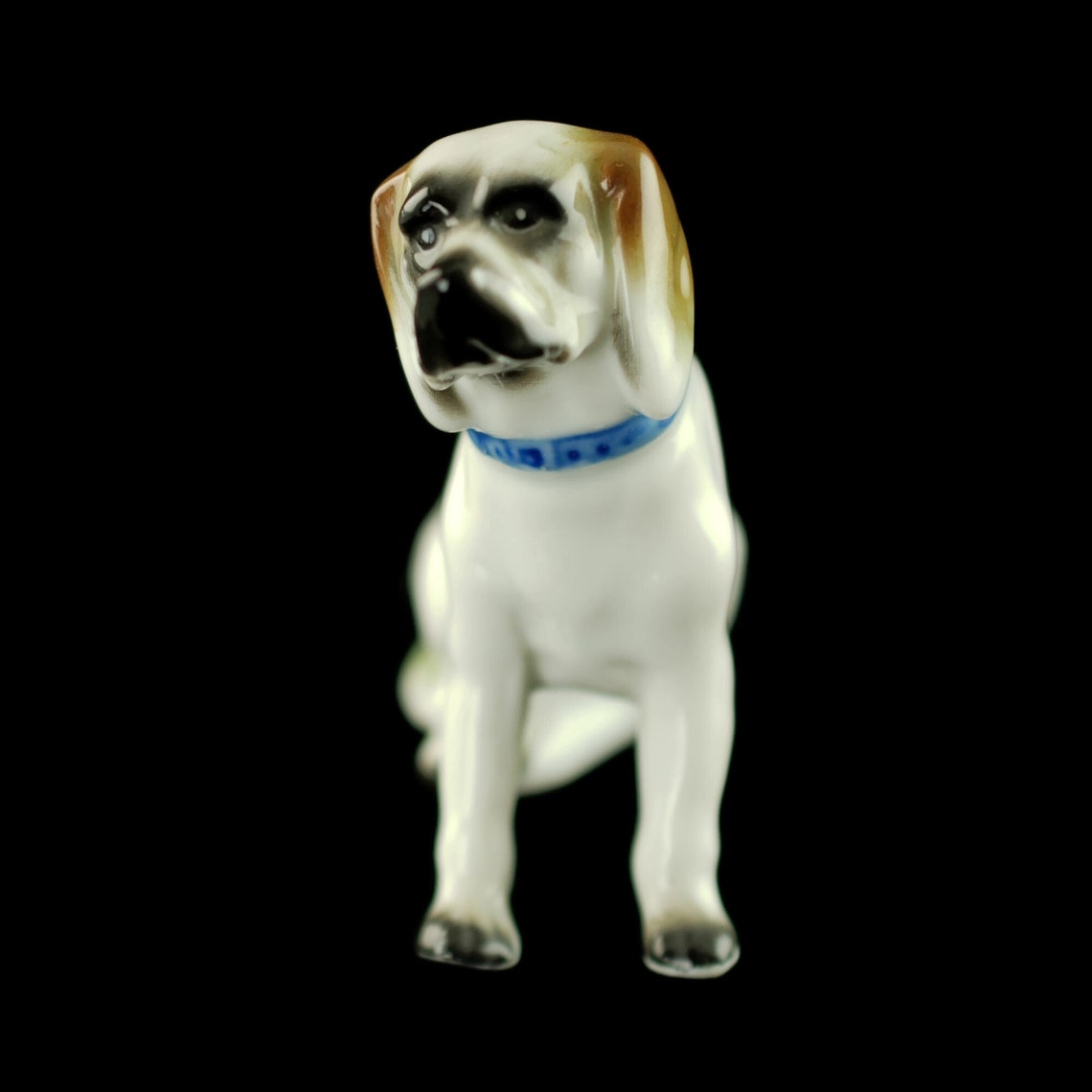 Vintage Sitzendorf English Mastiff German Porcelain Dog - Etsy