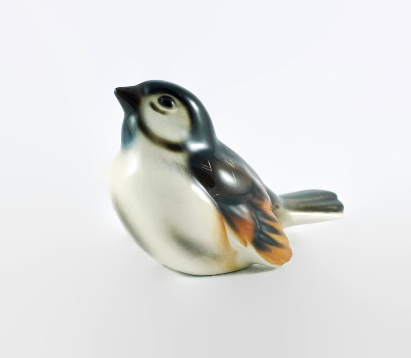 Vintage Wien Keramos Austria Hand Painted Porcelain Sparrow - Etsy