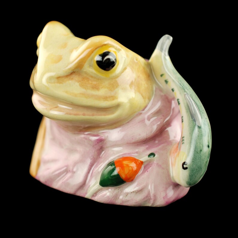 Vintage Beswick Beatrix Potter Jeremy Fisher Porcelain Frog | Etsy