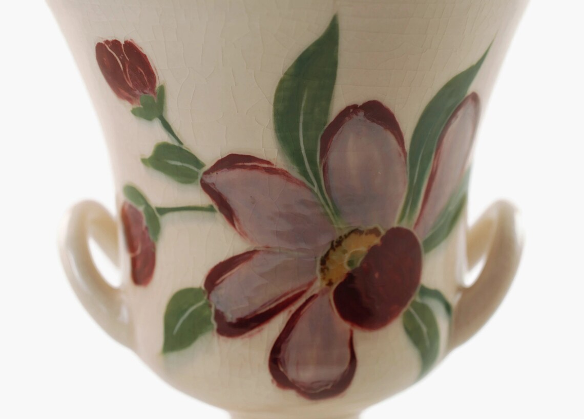 Vintage ET Hurley for Rookwood Pottery Hand Painted Double | Etsy