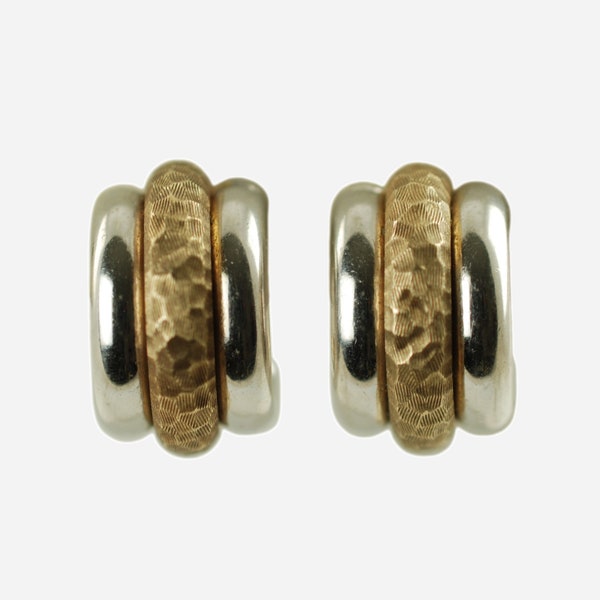 Omega Back Earrings - Etsy