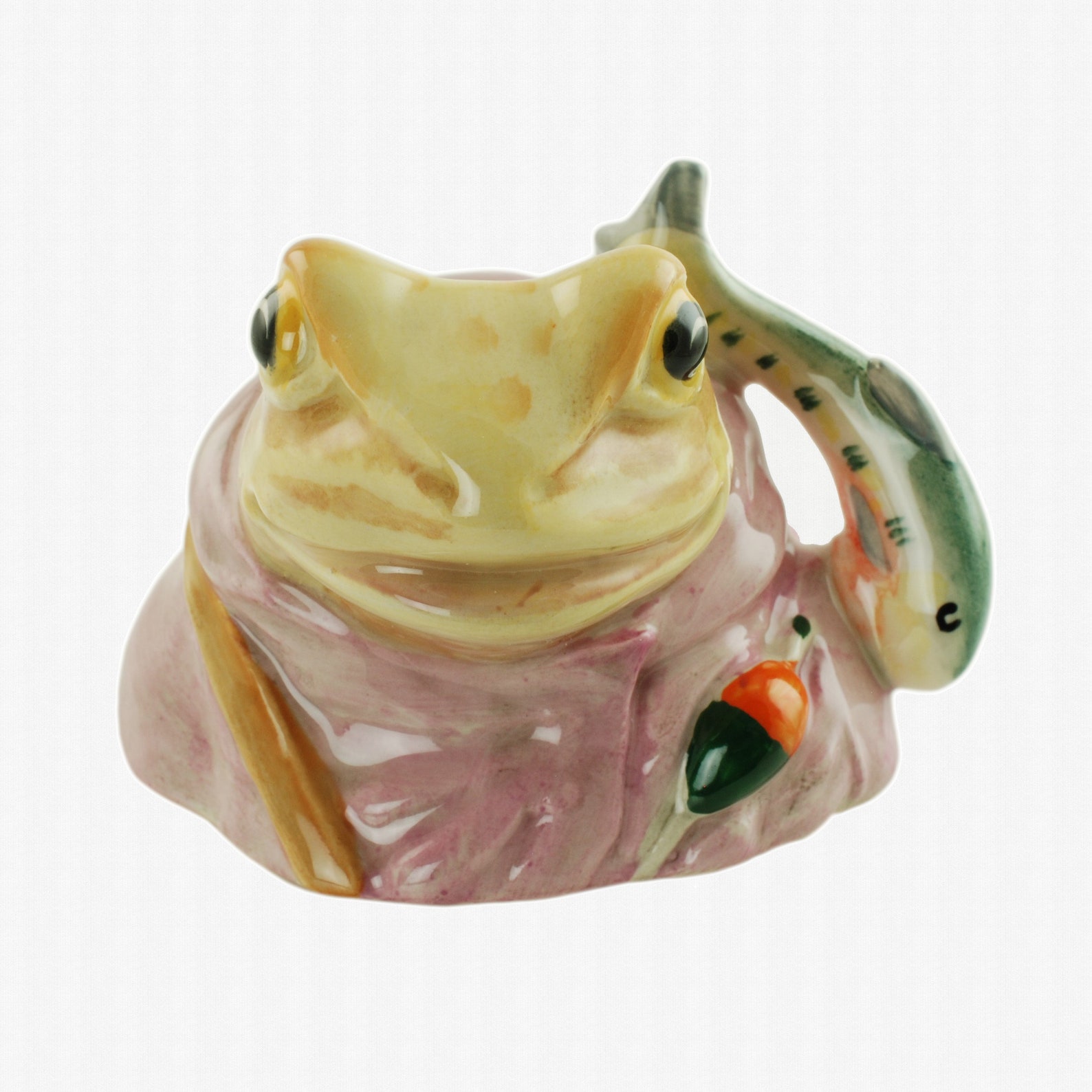 Vintage Beswick Beatrix Potter Jeremy Fisher Porcelain Frog Character ...
