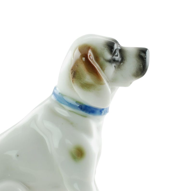 Vintage Sitzendorf English Mastiff German Porcelain Dog Figurine - Etsy