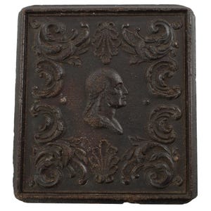 Antique AP Critchlow Profile of George Washington Thermoplastic Union ...