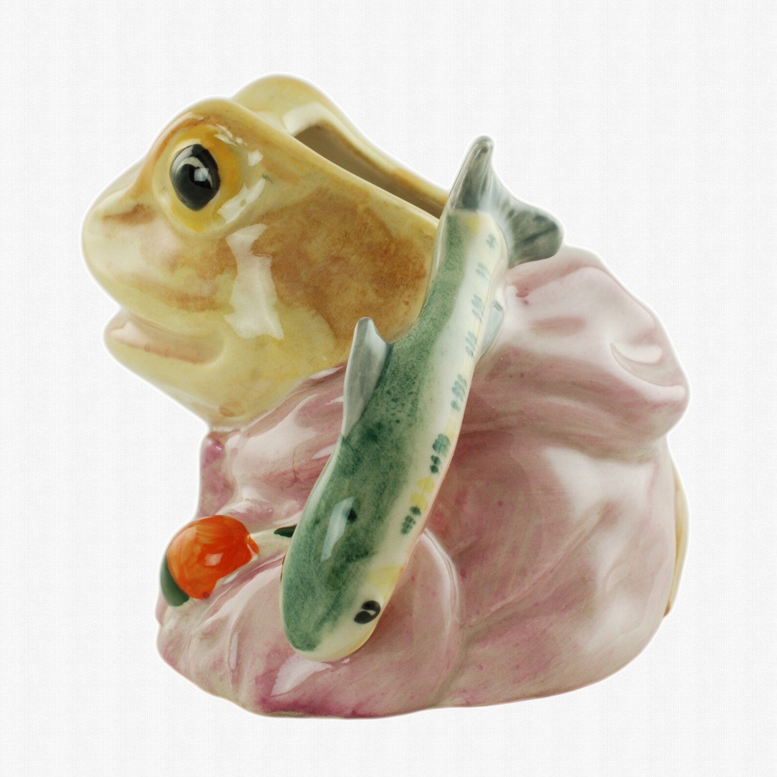 Vintage Beswick Beatrix Potter Jeremy Fisher Porcelain Frog Character ...