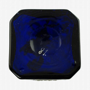 Antique Numbered Cobalt Blue Perfume Bottle Hand Decorated in - Etsy