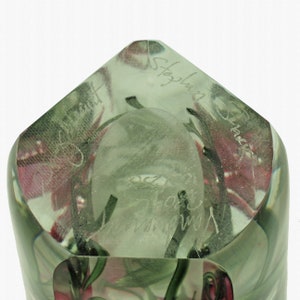 Vintage Vandermark Studios Limited Edition Studio Art Glass Paperweight ...