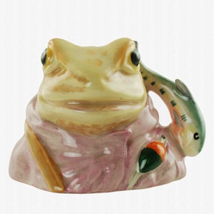 Vintage Beswick Beatrix Potter Jeremy Fisher Porcelain Frog Character ...