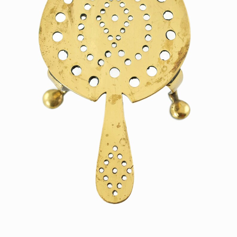 Vintage Brass Trivet Stand With Cabriole Legs and Rounded Feet - Etsy