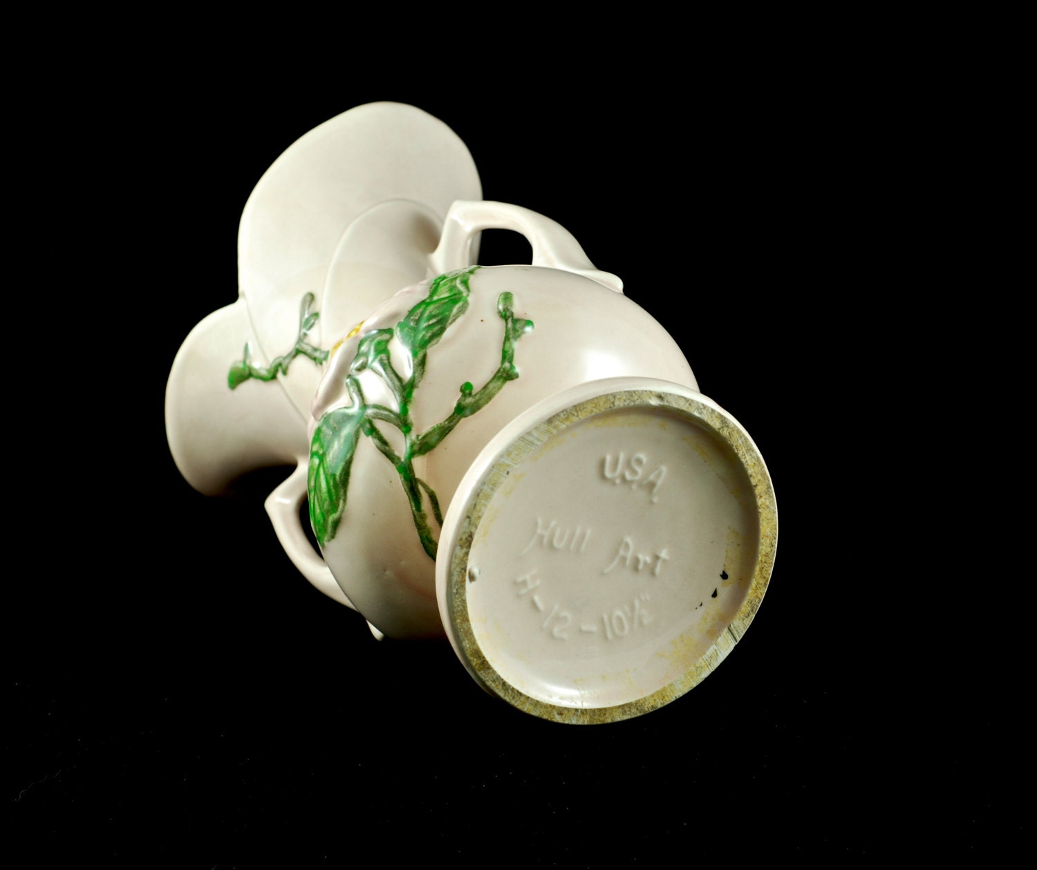 Vintage Hull Art Pottery Magnolia Double Handled | Etsy