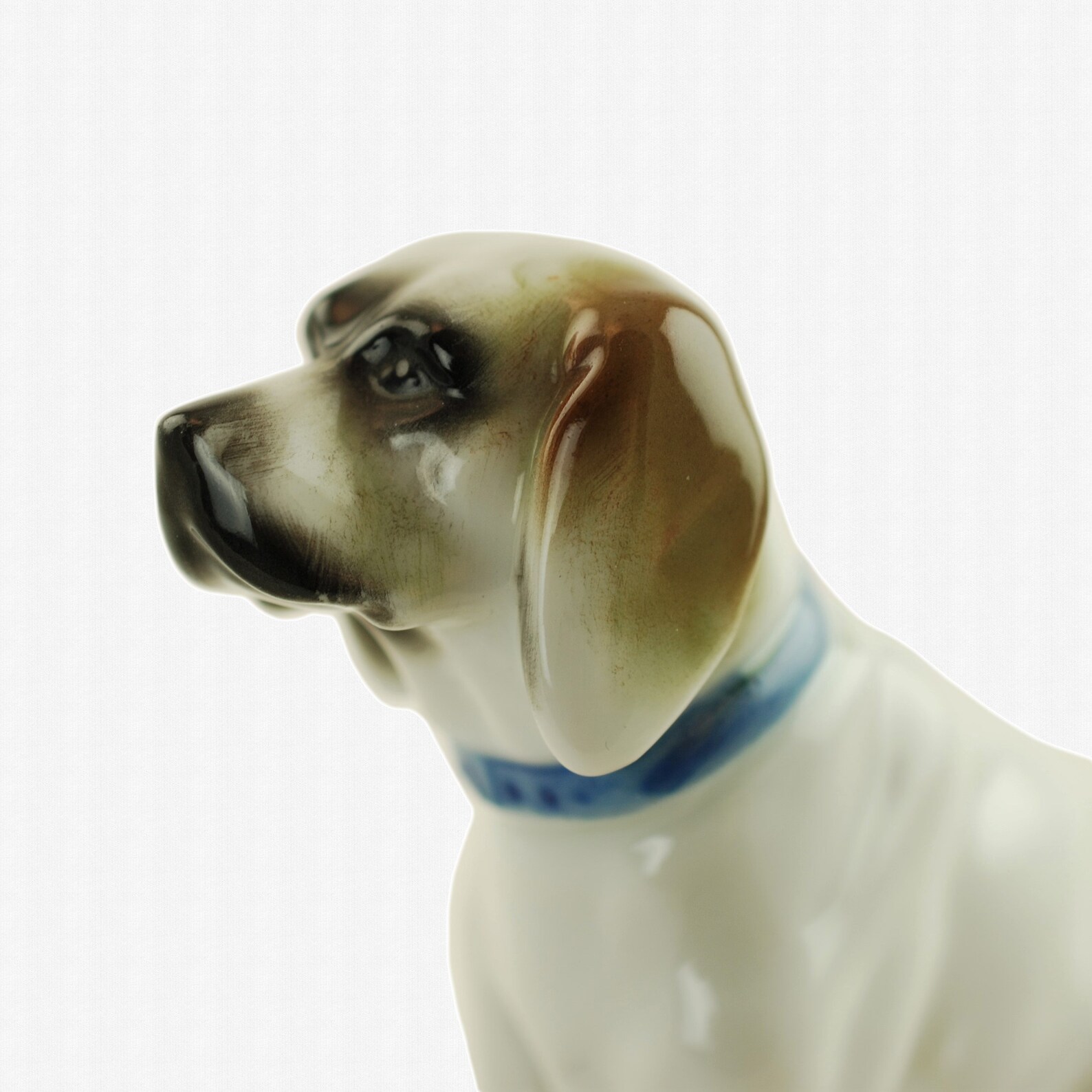 Vintage Sitzendorf English Mastiff German Porcelain Dog - Etsy