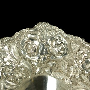 Antique Stieff Rose Repousse Sterling Silver Bon Bon Raisin - Etsy