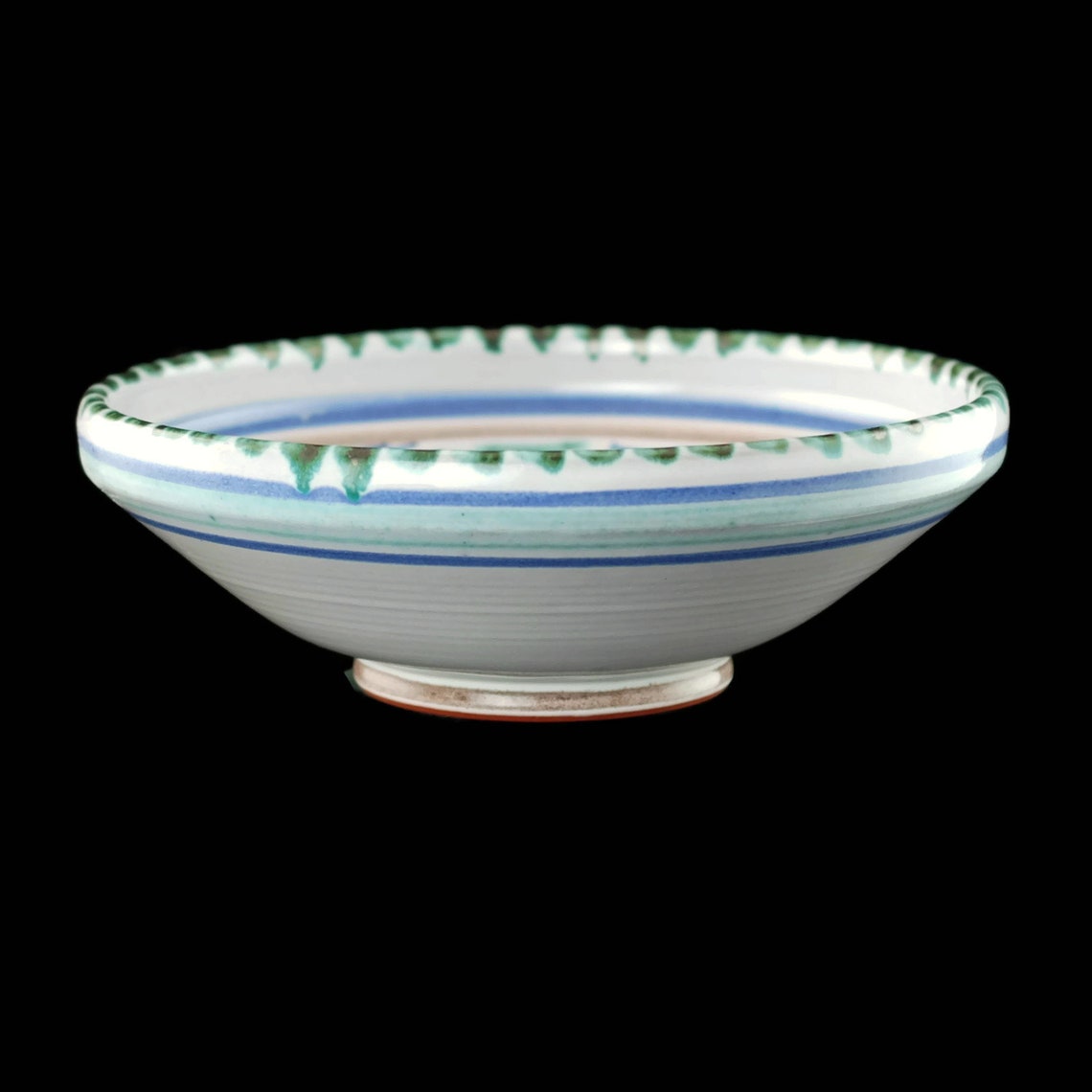 Vintage Edgar Littlefield Glazed Earthenware Bowl Horse and - Etsy