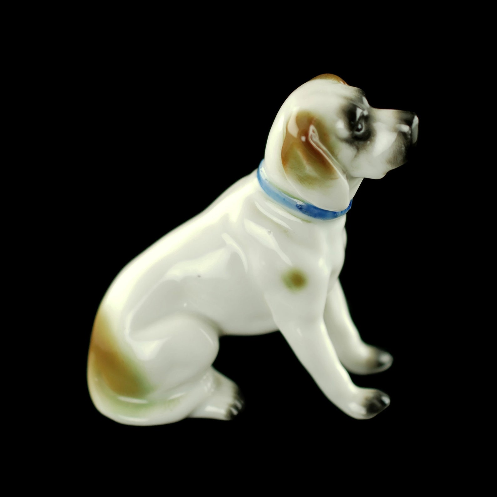Vintage Sitzendorf English Mastiff German Porcelain Dog - Etsy