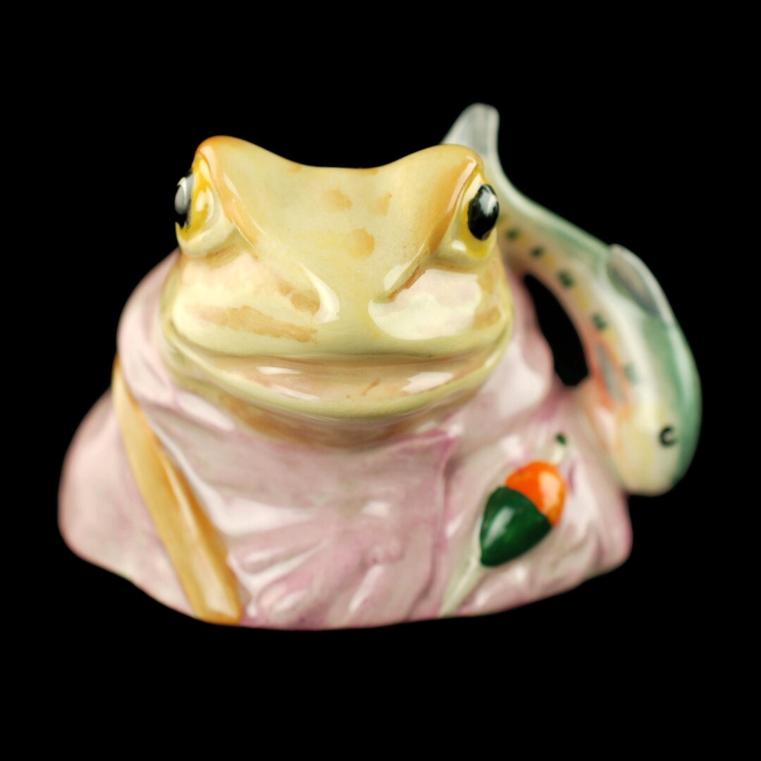 Vintage Beswick Beatrix Potter Jeremy Fisher Porcelain Frog Character ...