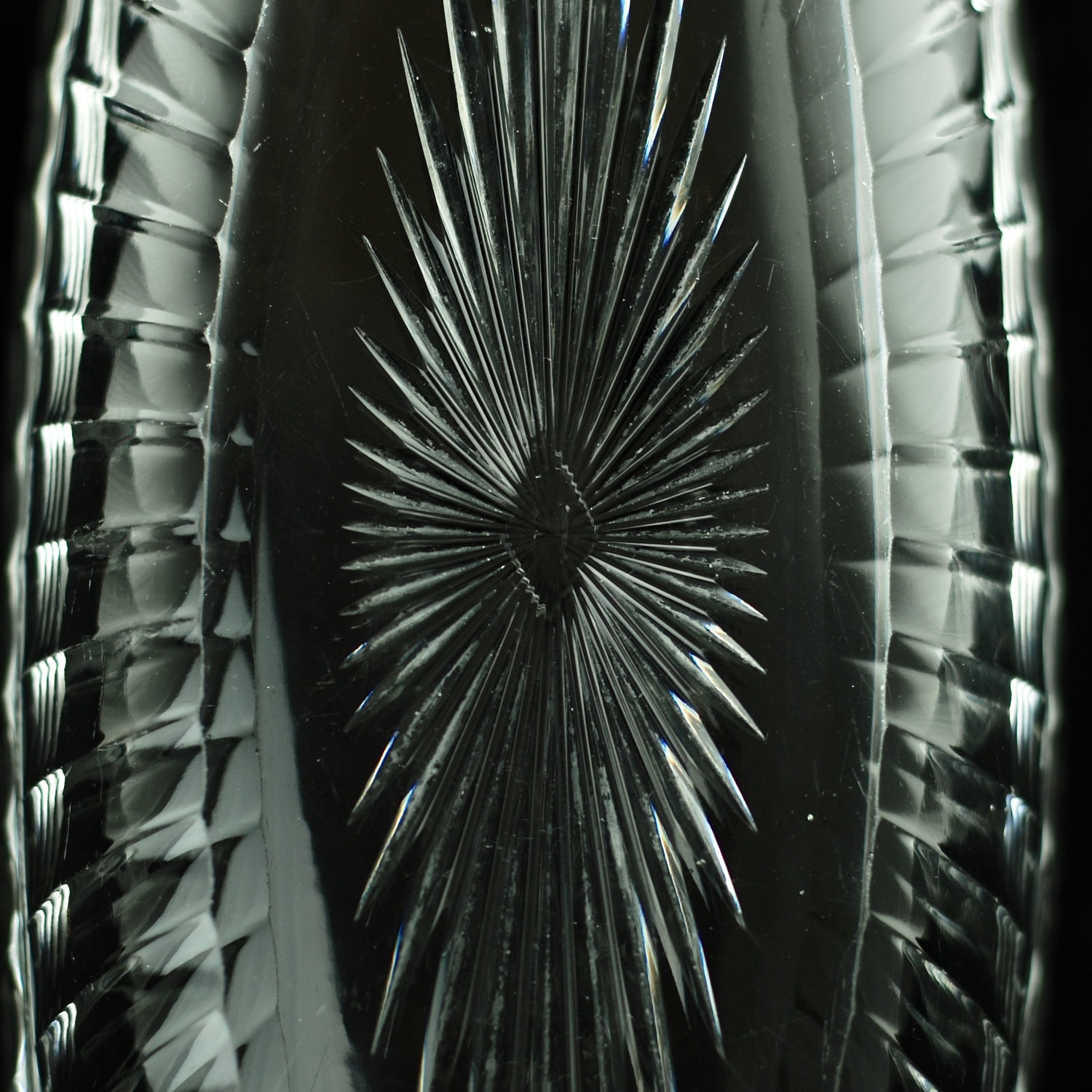 Antique Heisey Glass Company 'Banded Flute' Oval Dish | Etsy