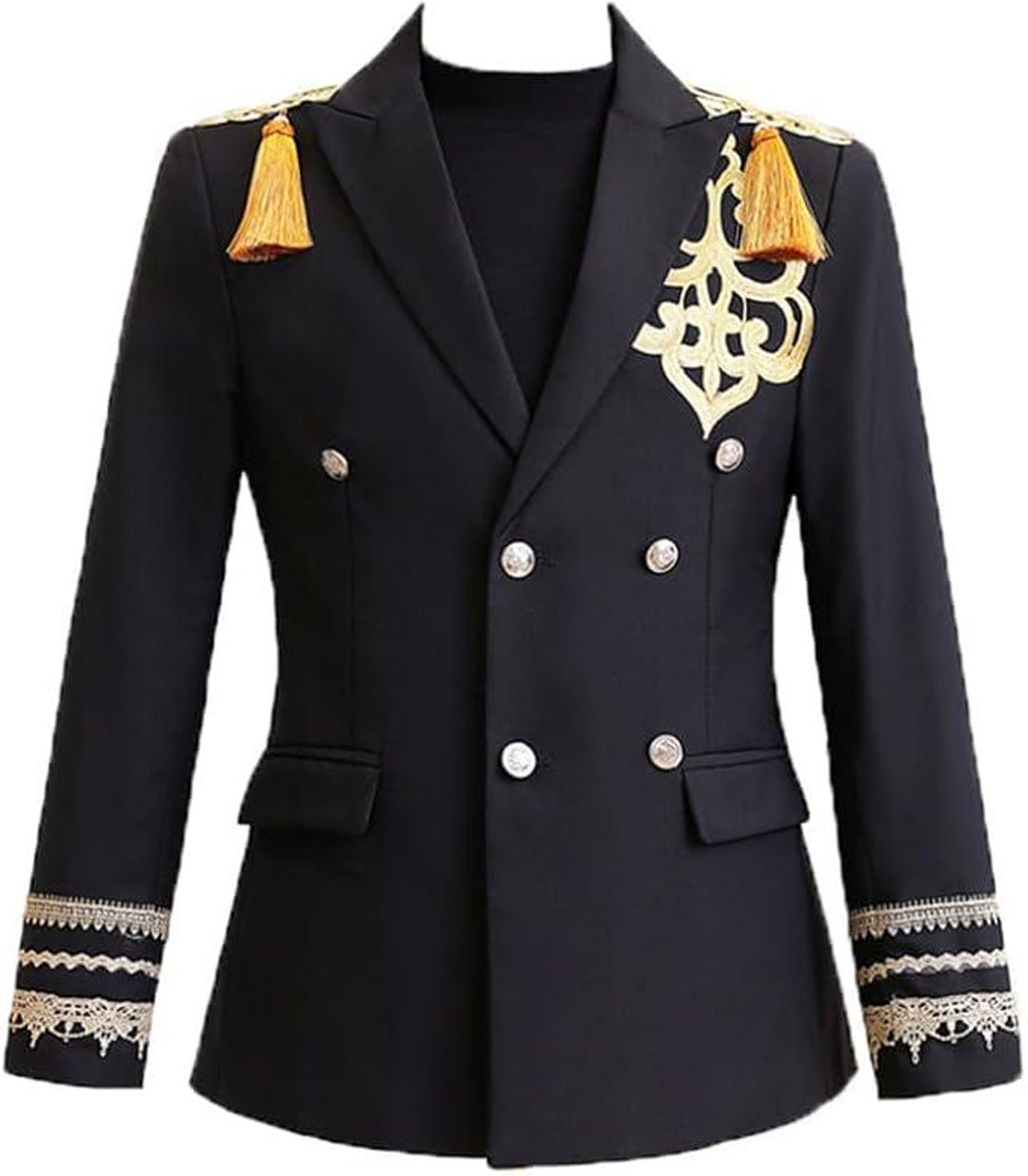 Men’s Steampunk Military Jacket | Gothic Parade Drummer Coat - Etsy