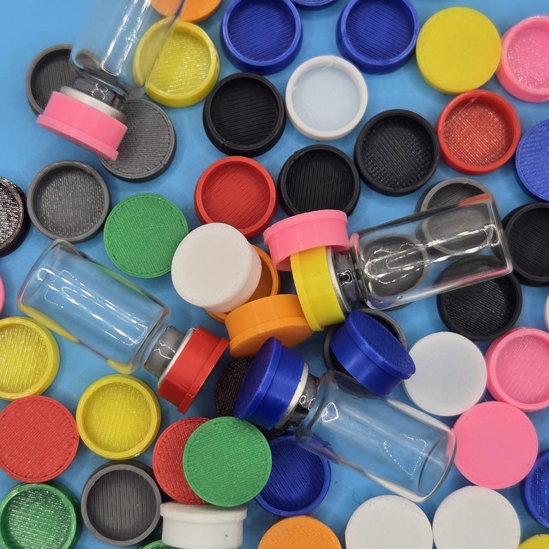 Vial Caps - Etsy