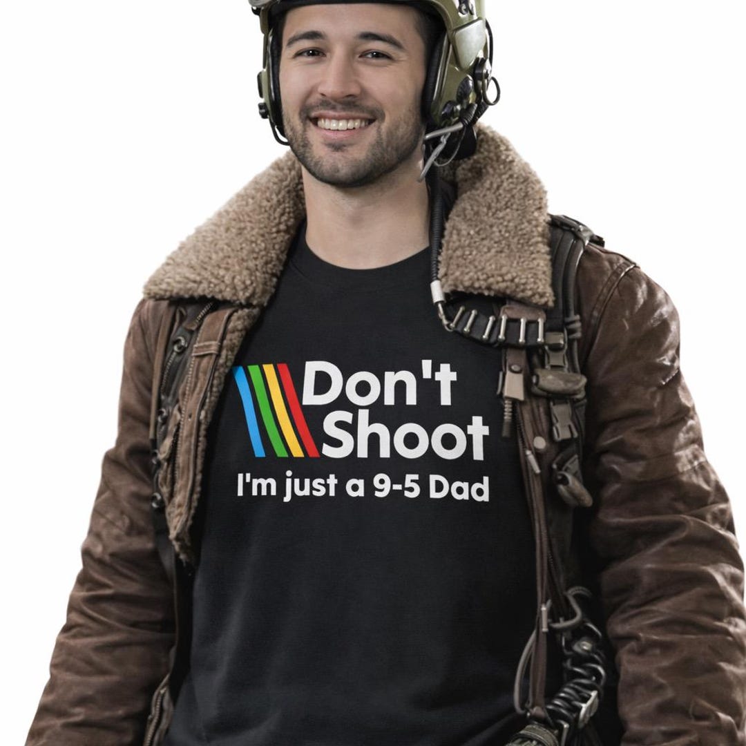 Dont Shoot I'm Just a 9-5 Dad Arc Raiders T-shirt | Arcraiders Gamer - Etsy