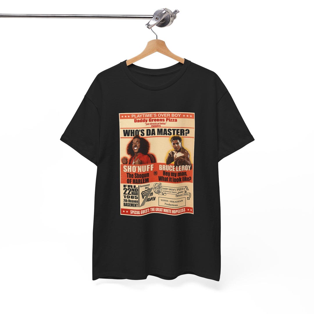 The Last Dragon | Sho'nuff Vs Bruce Leroy Print | 80s Blaxploitation ...