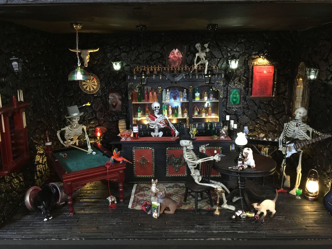 Miniature Ghost Bar - Etsy