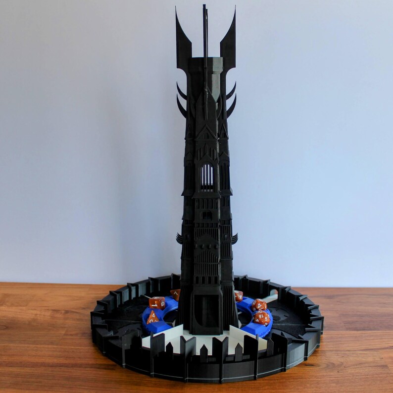 HUGE Lord of the Rings Isengard, Tower of Orthanc, Dungeons and Dragons ...
