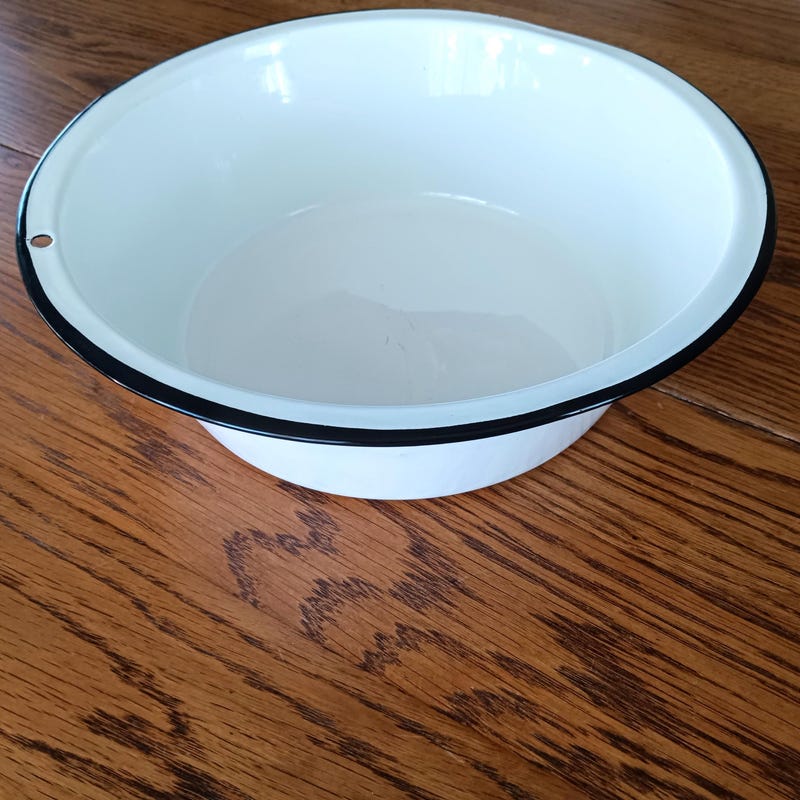 Enamel Wash Basin - Etsy