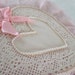 3 Vintage Lace and Satin Heart Sachets, Paper Doily Hearts, Victorian ...