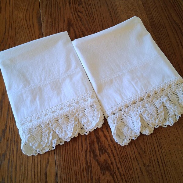 Lace Pillowcases - Etsy