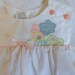 Vintage Baby Romper, 90s, House Embroidery and Ruffled Bottom - Etsy