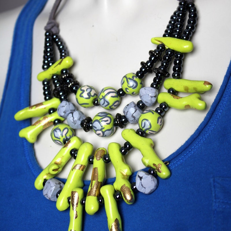 Chartreuse Jewelry - Etsy