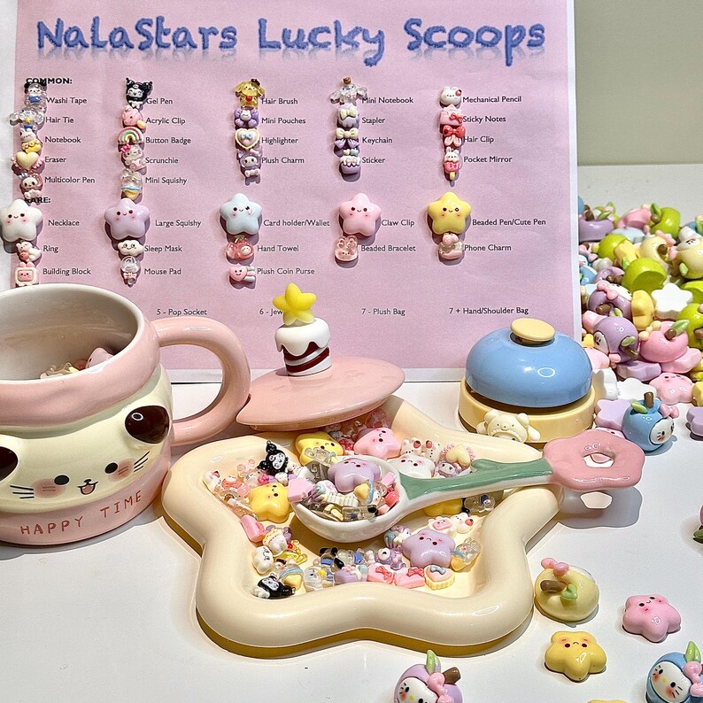 Kawaii Mystery Box UK | Lucky Scoop Gift for Girls | 20+ Cute ...