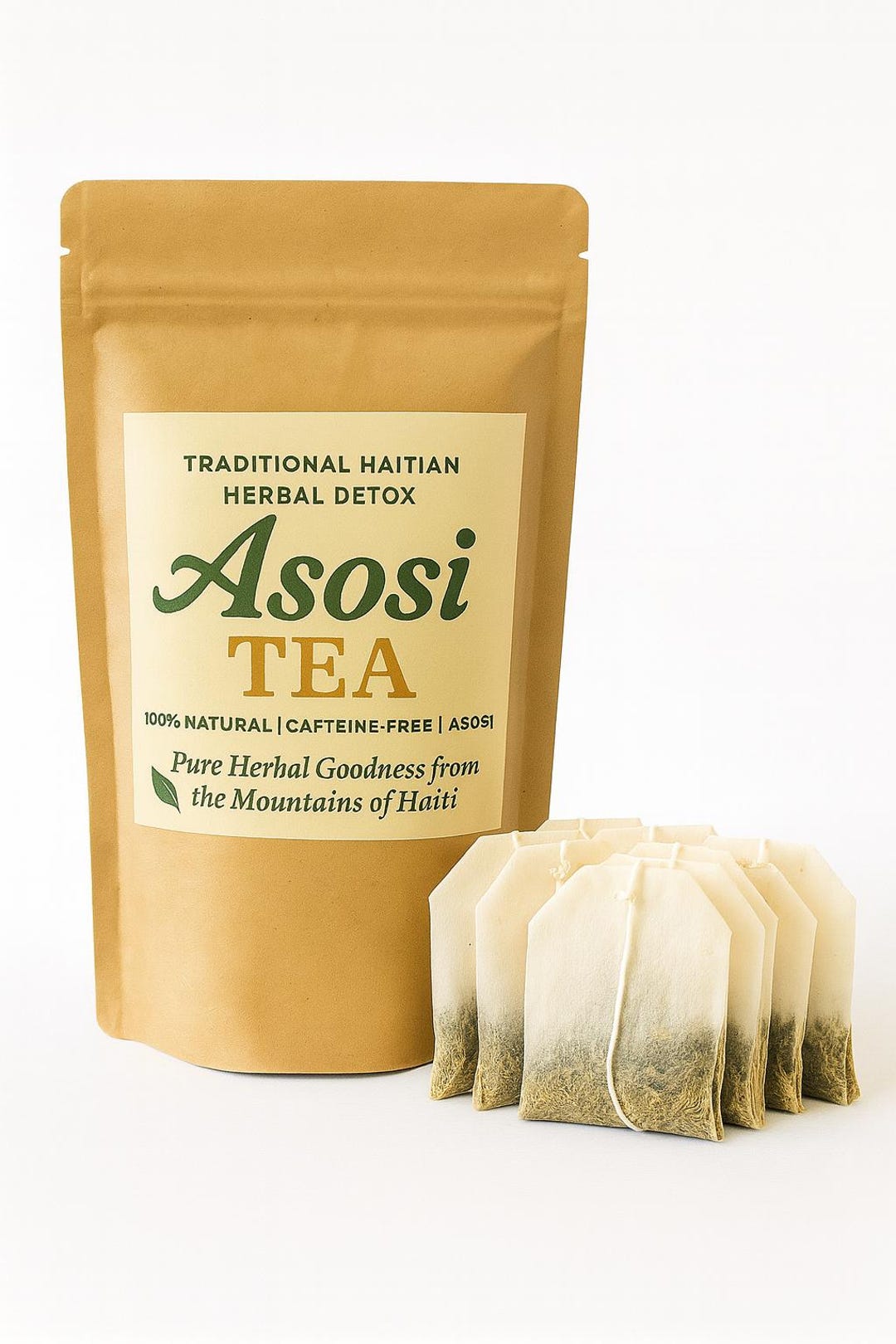 Asosi Tea Bags, Haitian Herbal Detox, 10 Bags - Etsy