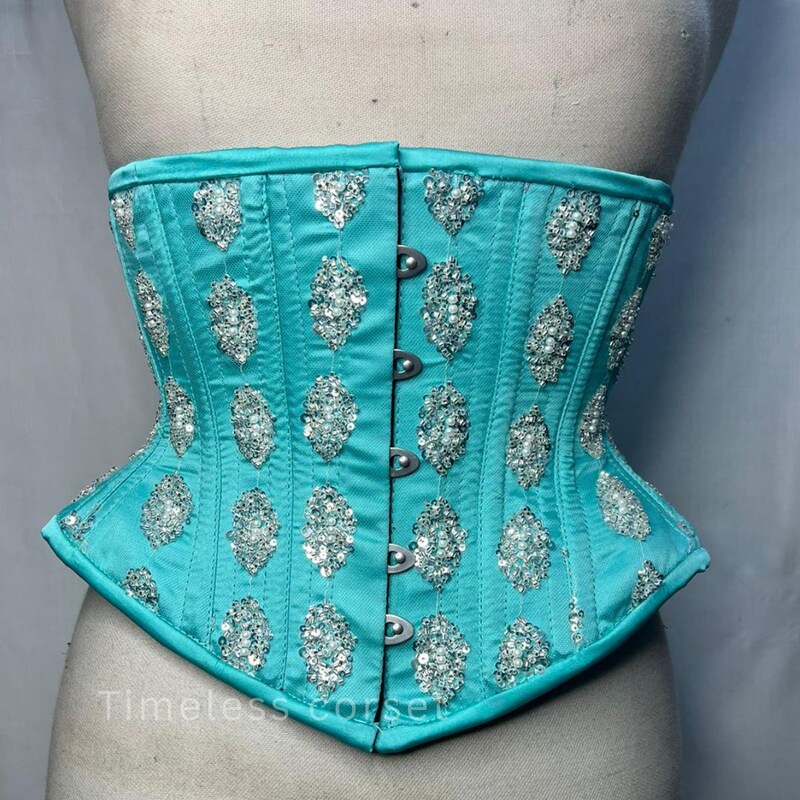 Corset Turquoise - Etsy