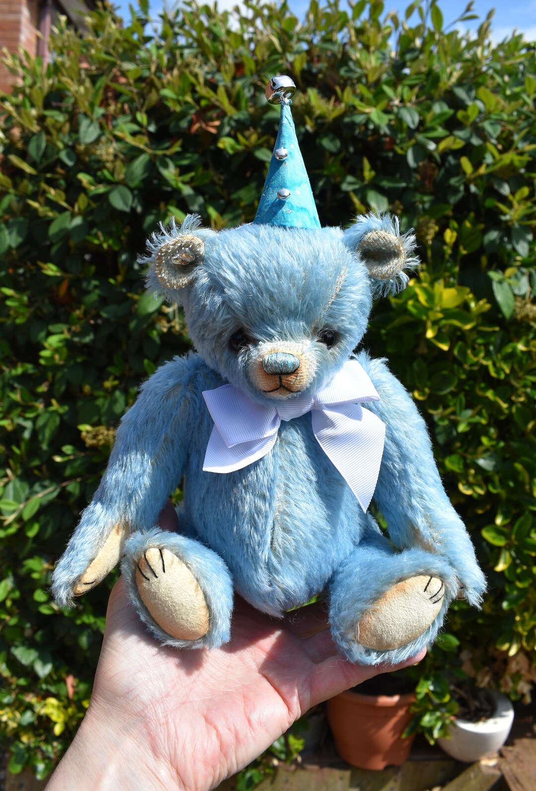 Mohair Bear "ziggy' - 10.25" Teddy, L Shaw Butterfly Bears - Artist ...