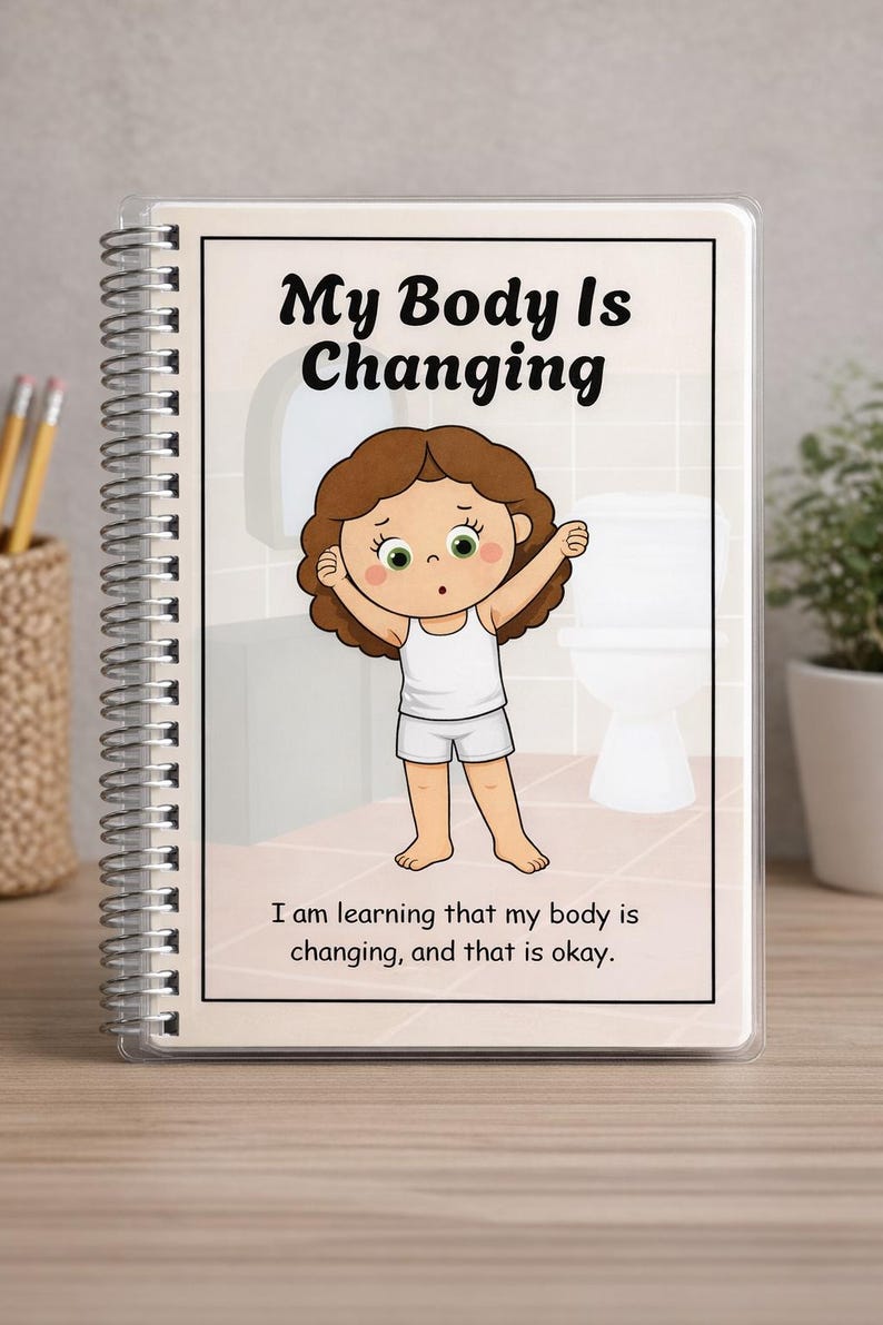 Puberty & Body Safety Social Story Bundle for Girls | First Period ...