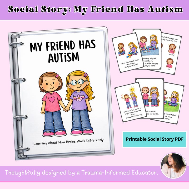 My Friend Has Autism | Autism Social Story for Kids | Inclusion ...
